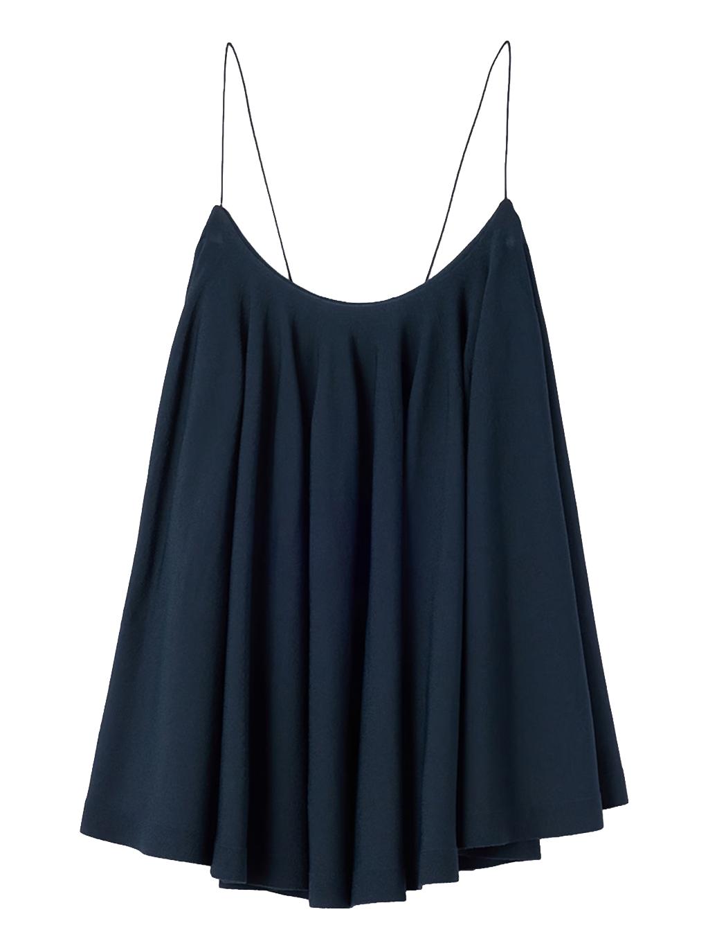 DEIJI STUDIOS Flounce Layer Organic Cotton-poplin Mini Skirt